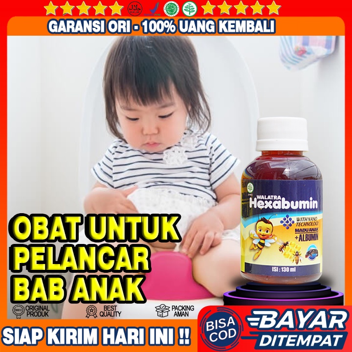 Jual Obat Pelancar BAB Untuk Anak - Walatra Hexabumin 100% Asli ...