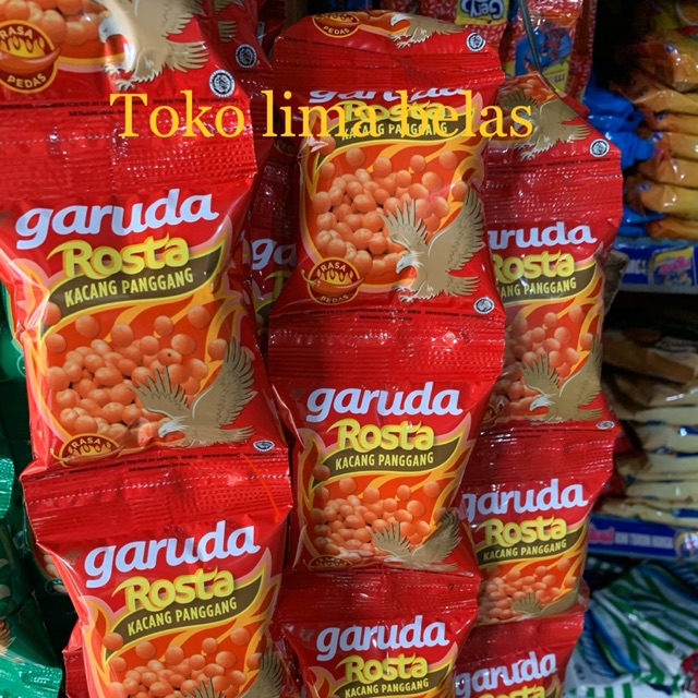 Jual Garuda ROSTA PEDAS 11 Gram. 1 renceng isi 10 sachet. | Shopee ...