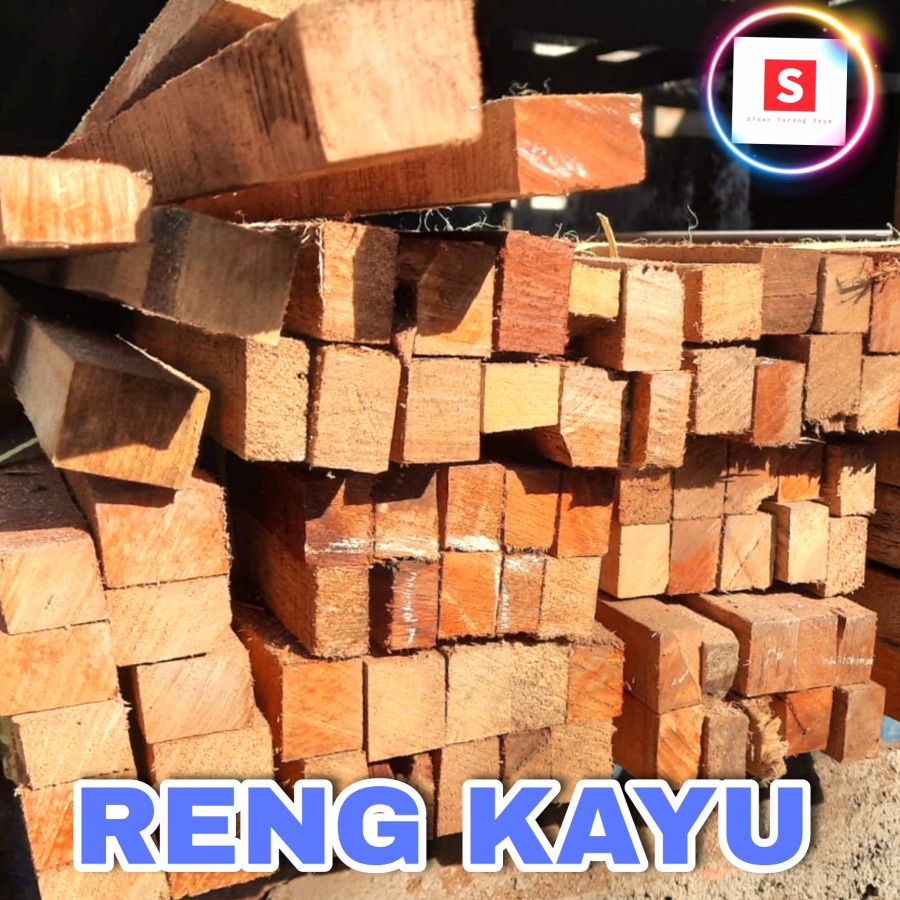 Jual Reng Kayu 3x4 Ikatan (isi 10 btg) | Shopee Indonesia
