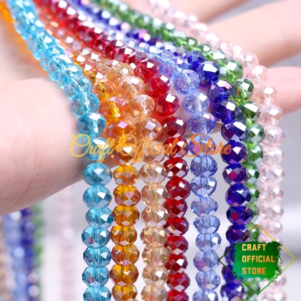 Jual Kristal Ceko 4/6/8mm Manik Crystal Ceko Bapau Bening | Shopee Indonesia