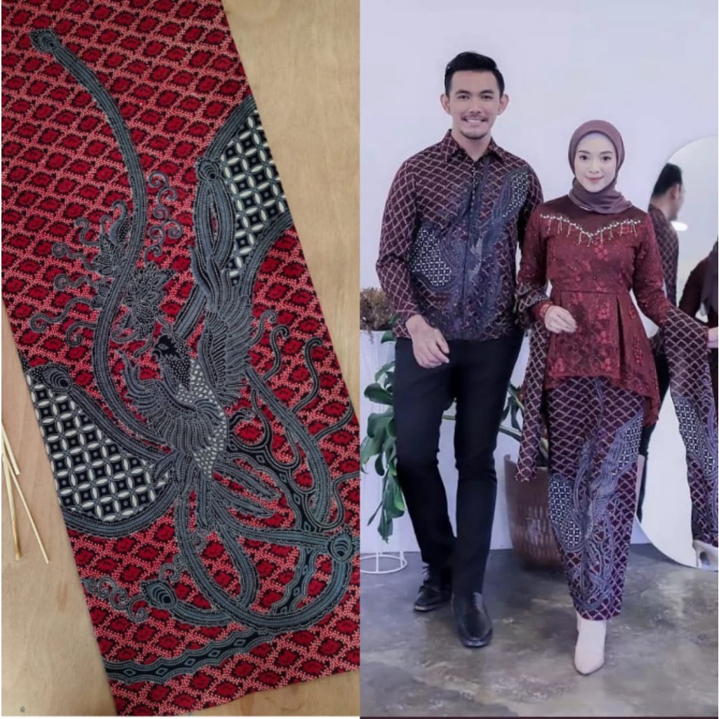 Jual Kain batik printing bahan meteran kain batik meteran bahan baju ...