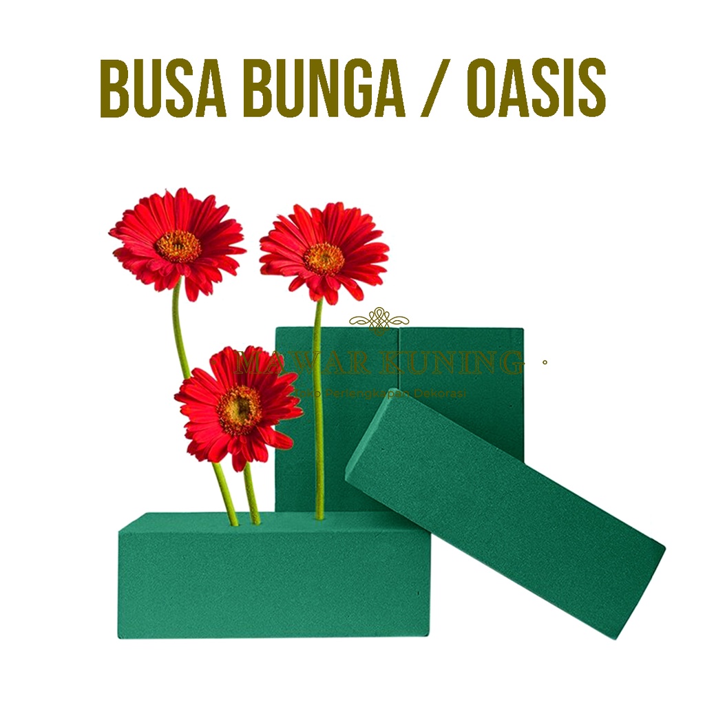 Jual [ 10 CM x 20 CM ] Busa Kering Peony & Busa Basah Vecto Premium ...