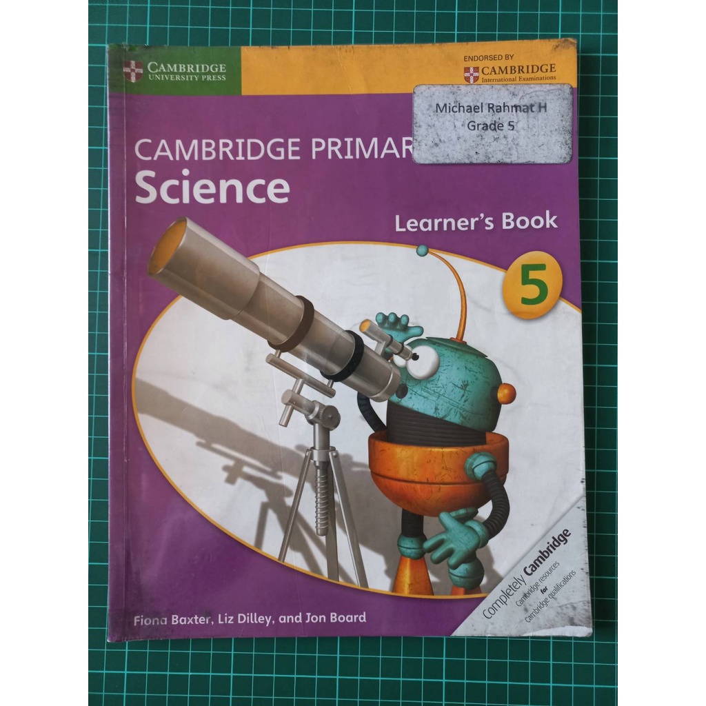 Jual Cambridge Primary Science Learner's Book Grade 5 | Shopee Indonesia