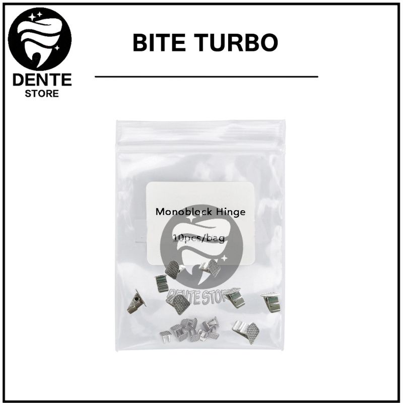 Jual dental bite turbo bondable hinge monoblock isi 10 pcs / set ...