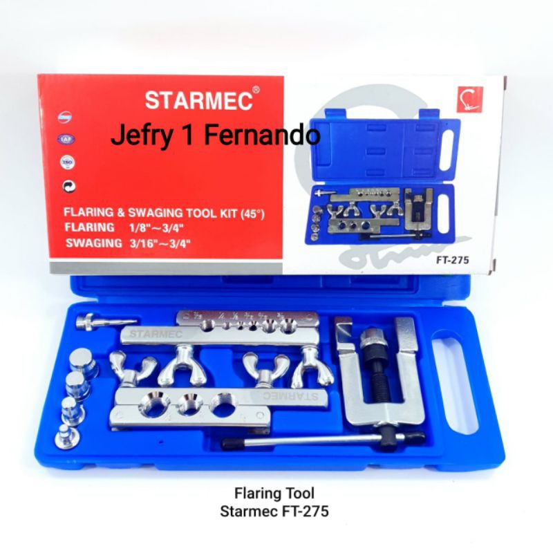 Jual FLARING TOOL SET FT 275 CT275 FLARING AND SWAGING FLARING AC PLUS ...