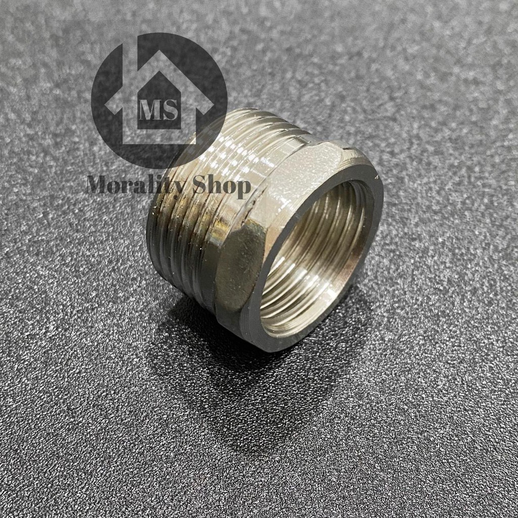 Jual Plok sock Stainless 1/2 inch ke 3/4 inch S03 - Plot Sok mur nepel ...