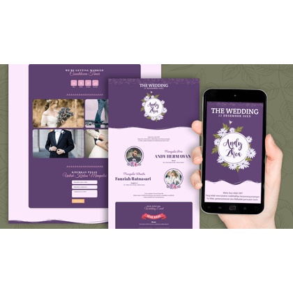 Jual Undangan Web Undangan Website Undangan Digital Undangan Pernikahan ...