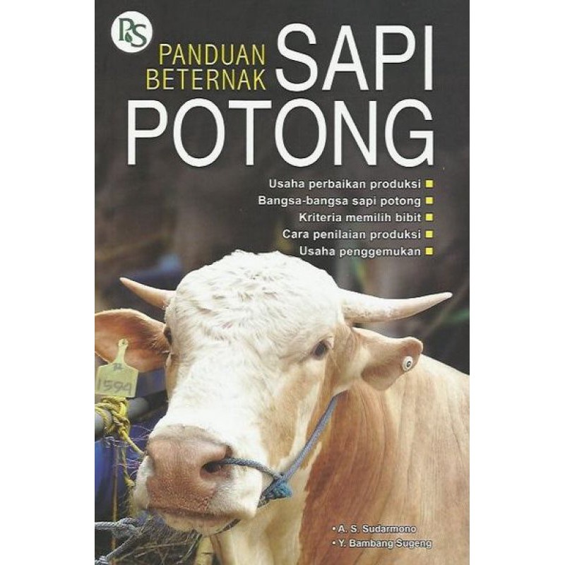 Jual BUKU AGRIBISNIS Panduan Beternak Sapi Potong | Shopee Indonesia