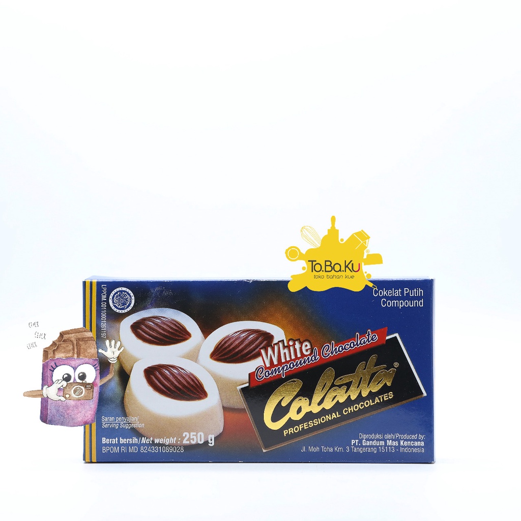 Jual Colatta White Banking Chocolate 250gr | Shopee Indonesia