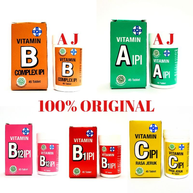 Jual VITAMIN IPI ALL VARIAN - ISI 45 TABLET | Shopee Indonesia