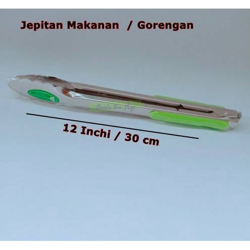 Jual Capit / Jepitan makanan Stainless Jepit / Capit Gorengan Lapis ...