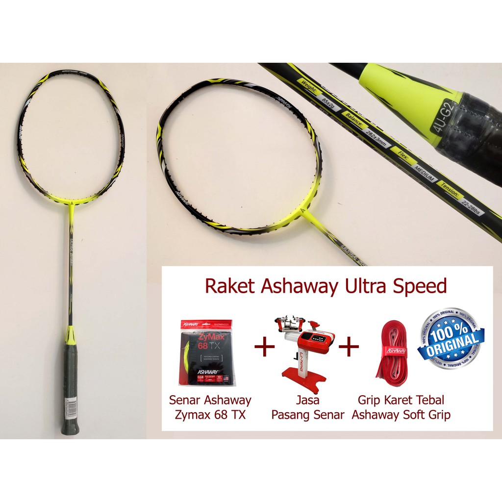 Jual Raket badminton Ashaway Ultra Speed | Shopee Indonesia