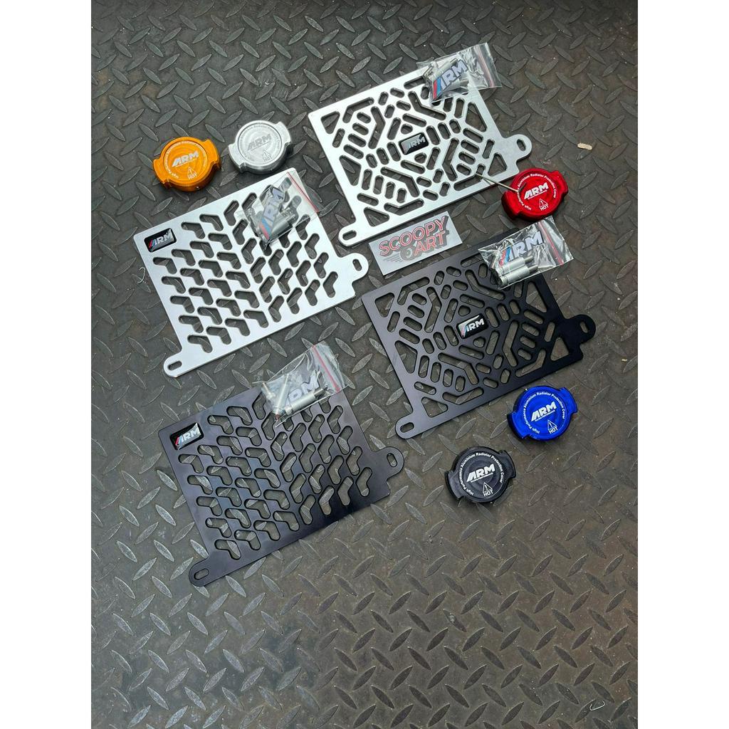 Jual Paket Yamaha Nmax Aerox Lexy Cover radiator dan CAP Radiator FULL ...