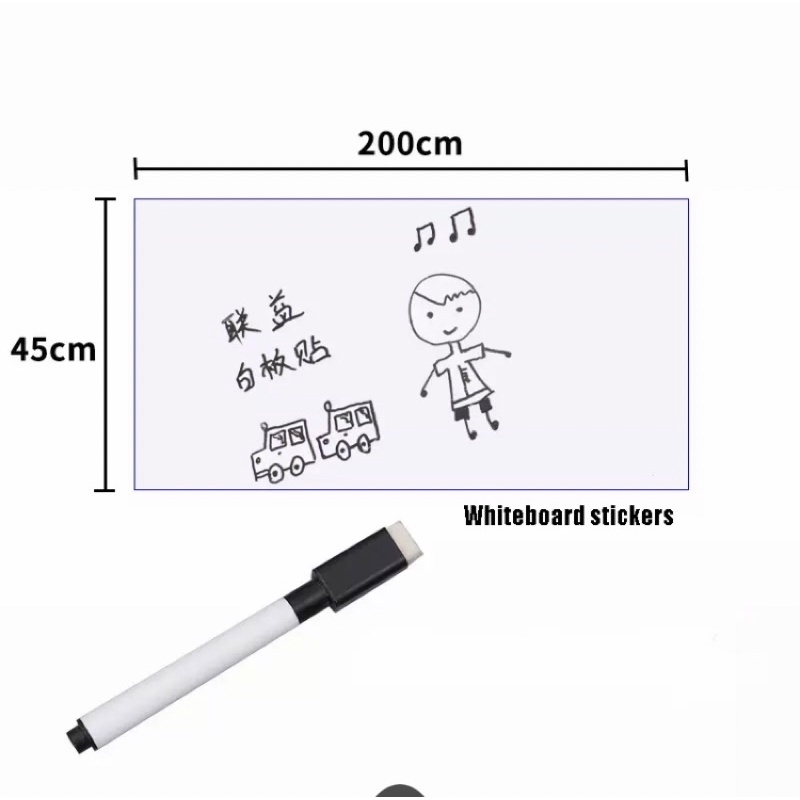 Jual Stiker Papan Tulis Tempel Dinding | STIKER WHITEBOARD Dan ...