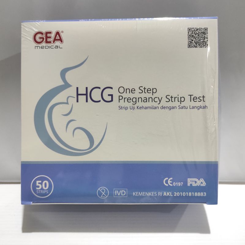 Jual Tes kehamilan GEA/ tes hamil GEA/ test pack/ HCG test GEA | Shopee ...