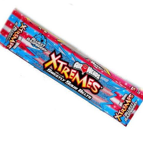 Jual AIRHEADS XTREMES SOUR CANDY BLUE RASPBERRY PERMEN JELLY ASAM AIR ...