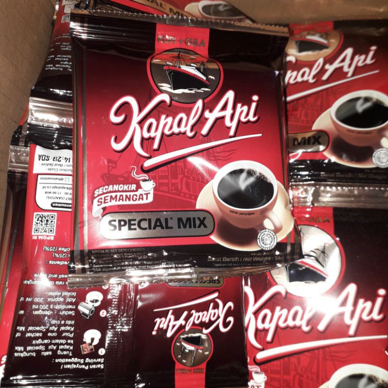 Jual kopi kapal api special mix 1 renceng | Shopee Indonesia