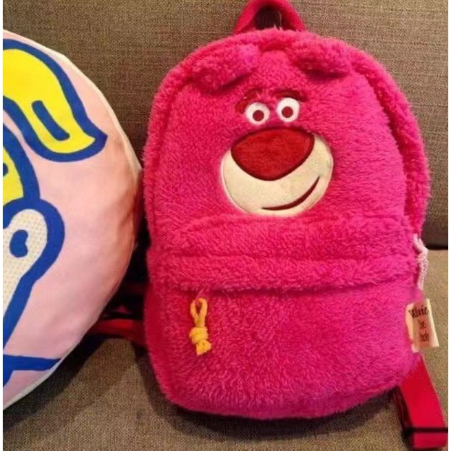 Jual BOO Tas Ransel Disney Plushie Karakter Lotso Monster Mini Inc Pooh ...