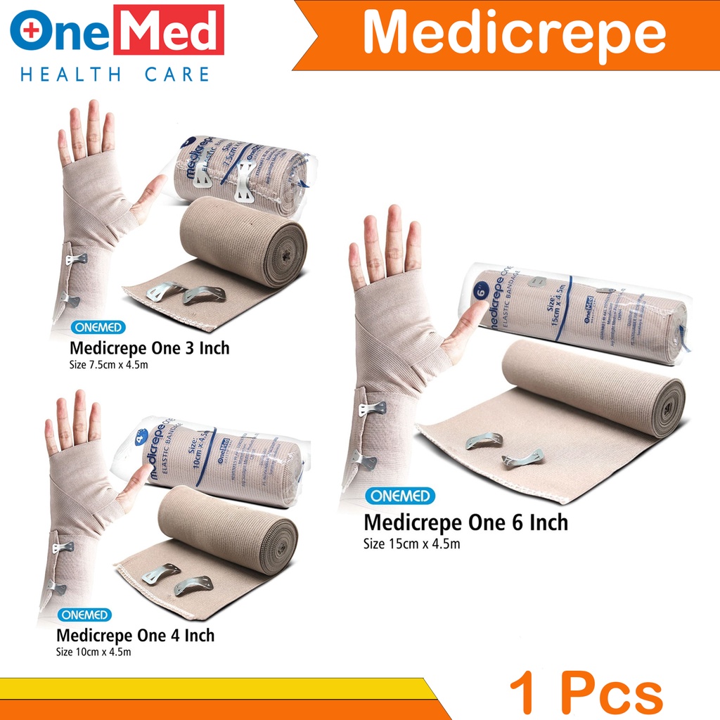 Jual Perban Elastis Medicrepe Warna Cokelat Patah Tulang Kaki Tangan ...