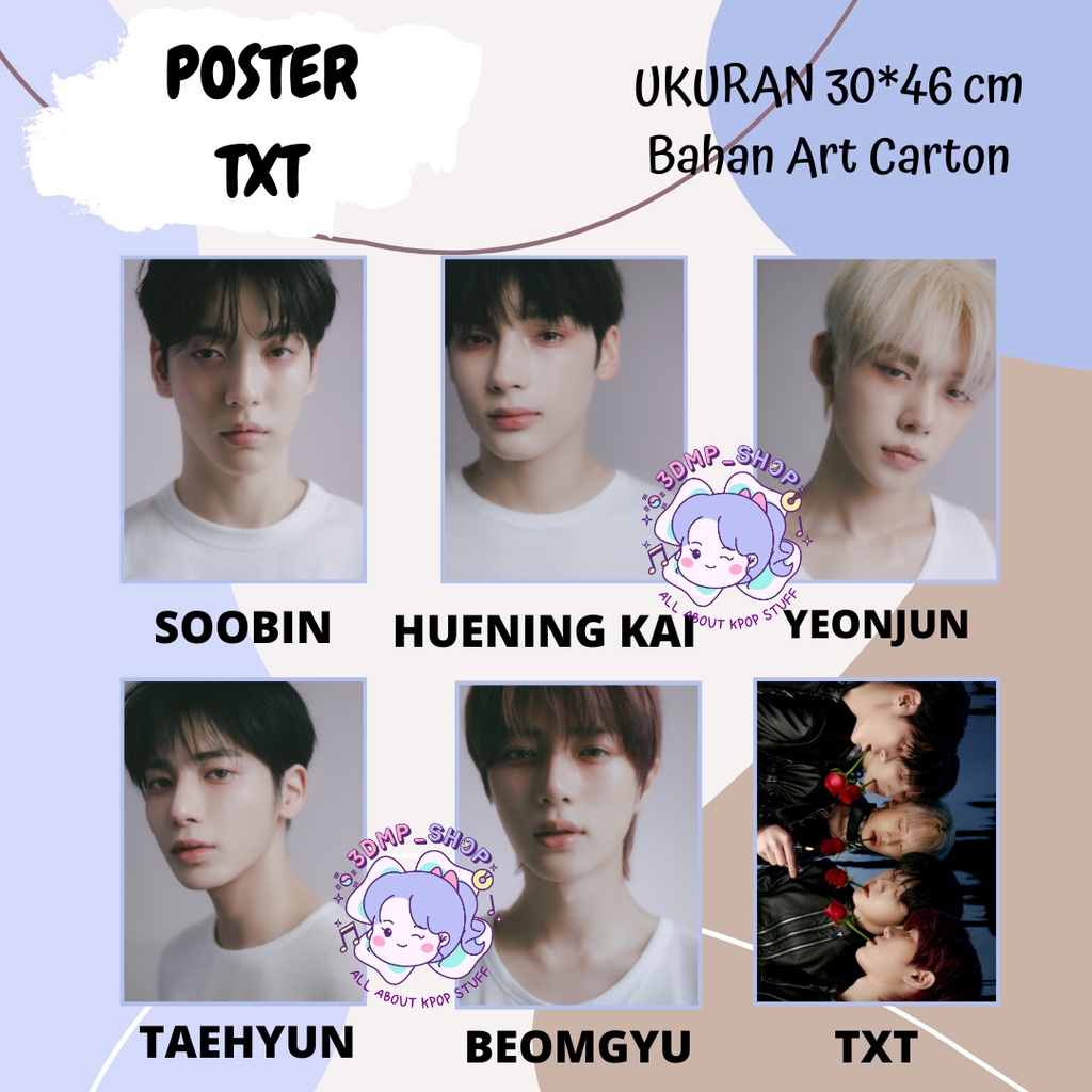 Jual POSTER A3 TXT THURSDAY CHILD FREEFALL | Shopee Indonesia