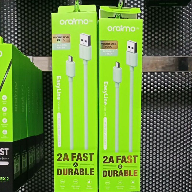 Jual Oraimo Kabel Micro Usb OCD-M12 EasyLine 2A Fast & Durable | Shopee ...