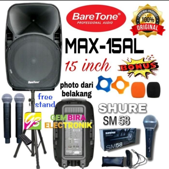 Jual Speaker Aktif Baretone 15al 15 Inch Portable Meeting Wireless