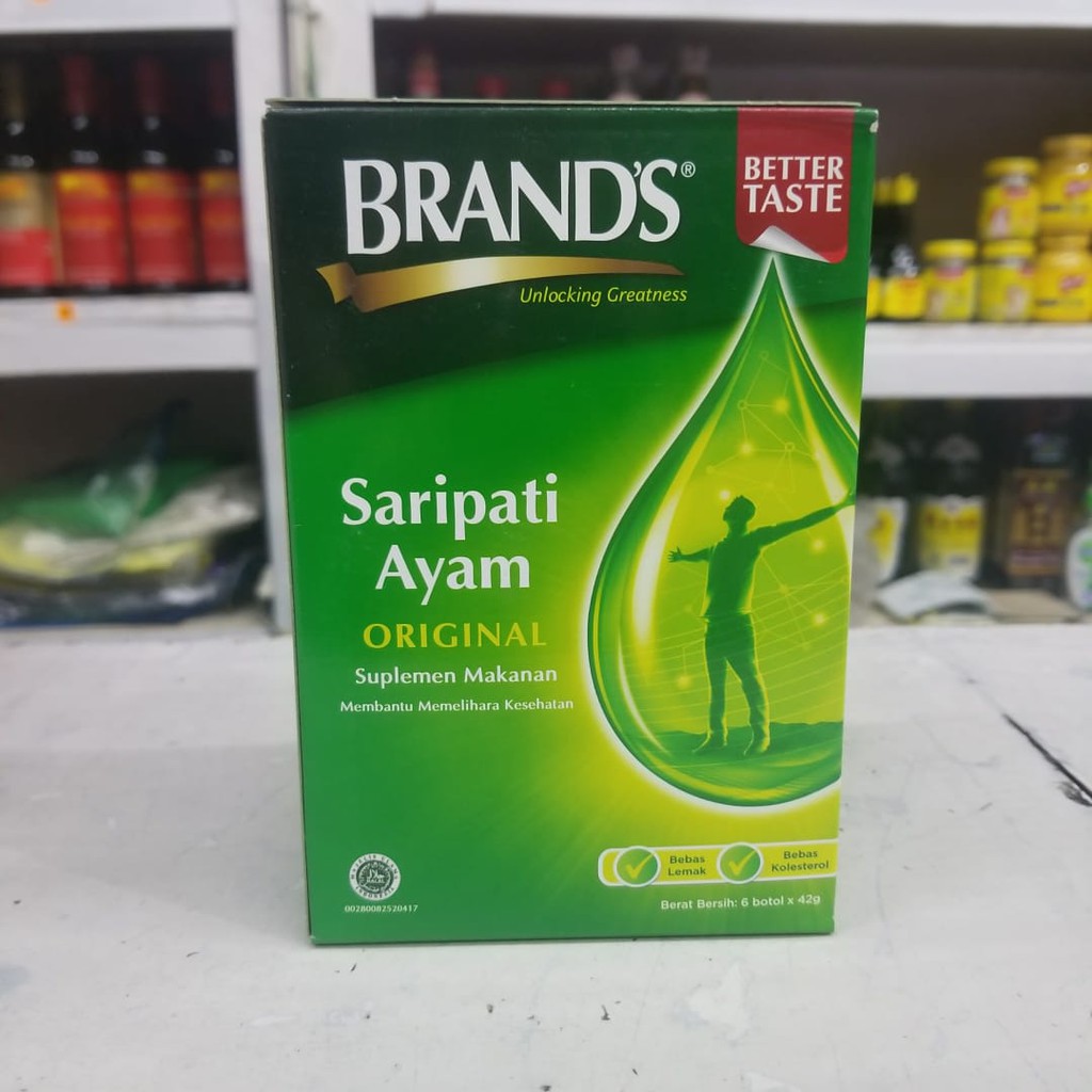 Jual Brands Essence of Chicken Original / Saripati ayam 6x42g | Shopee ...