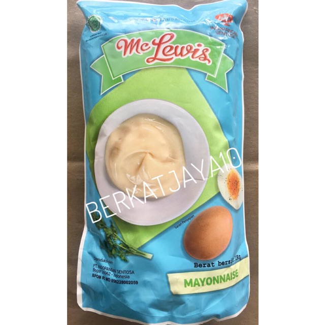 Jual McLewis Mayones Original Mc Lewis Mayo Mayonaise 1kg | Shopee ...