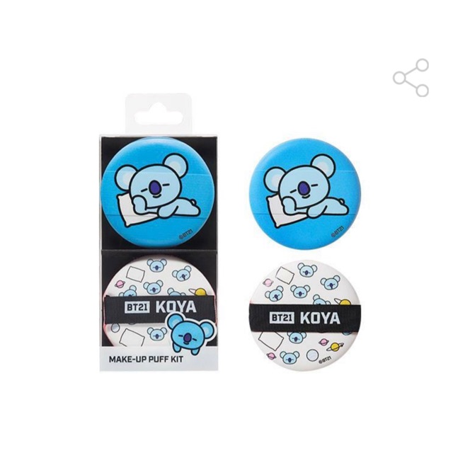 Jual BT21 Make Up Puff Kit | Shopee Indonesia