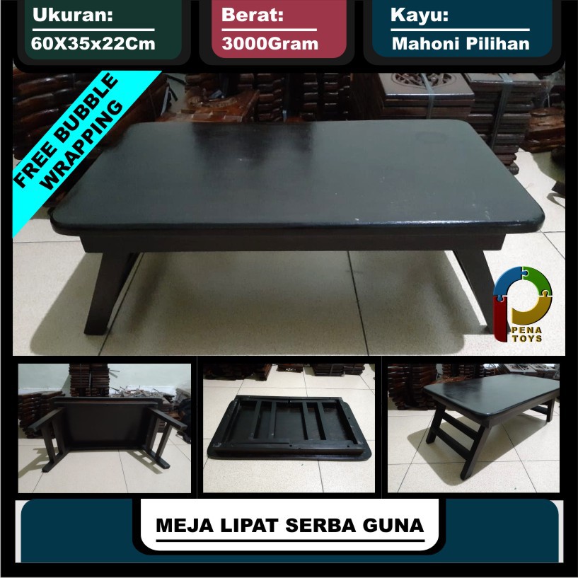 Jual MEJA LIPAT KAYU LESEHAN 60 x 35 | Shopee Indonesia