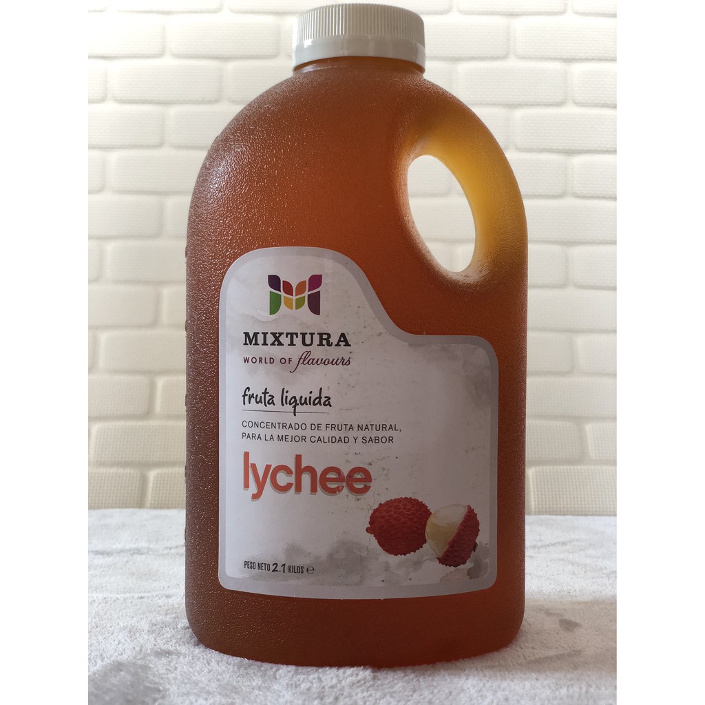 Jual Mixtura Lychee Liquid Fruit (2,1 KG) - Untuk campuran segala ...