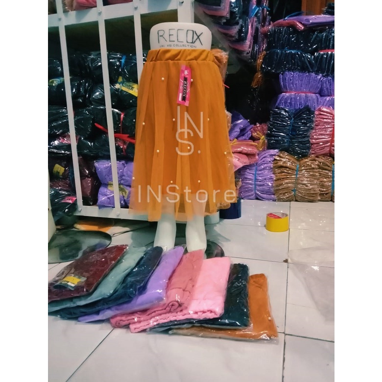 Jual Rok Tutu Mutiara Anak TK SD umur 3 4 5 6 7 Tahun Tanggung Premium ...