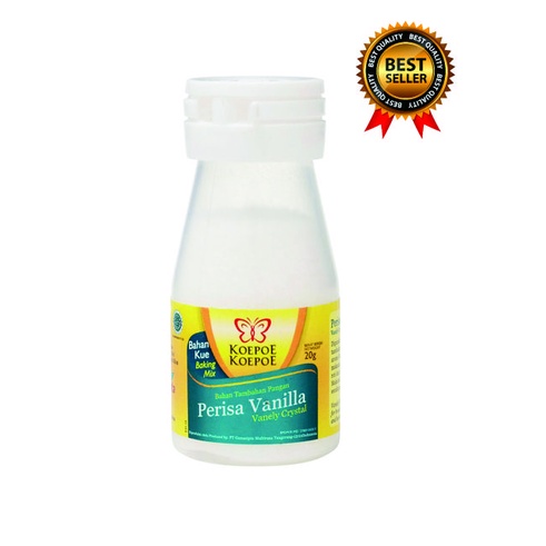 Jual Perisa Vanilla Bubuk 20gr Koepoe Vanilla Crystal | Shopee Indonesia
