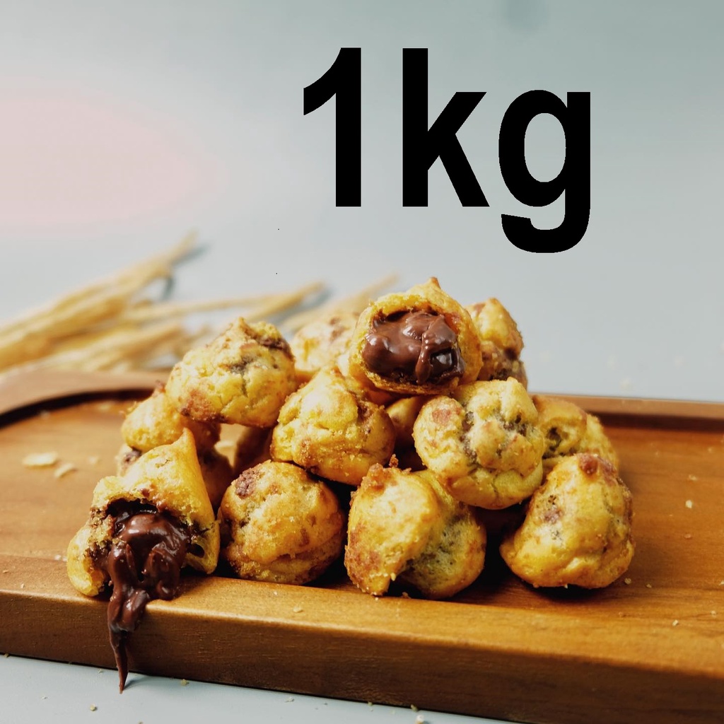 Jual 1kg Sus Soes Coklat Premium Lumer Versi Kiloan Banyak Rasakanmi ...