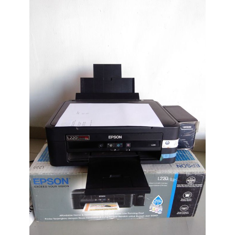 Jual Printer Epson L220 second ( Print , Scan , Copy ) | Shopee Indonesia