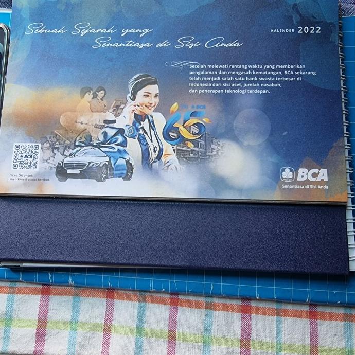 Jual Diskon Kalender Meja 2022 Bank Bca Special Edition | Shopee Indonesia