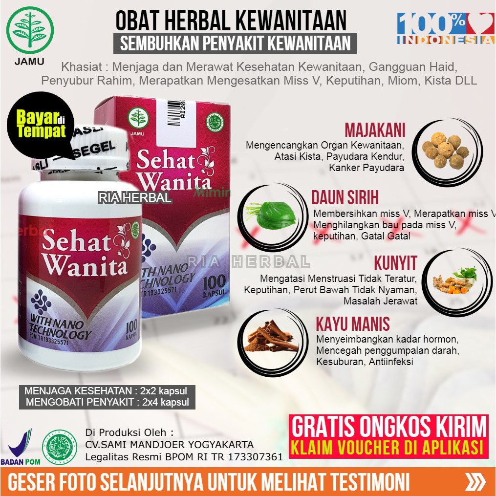 Jual Obat Penyakit Amenore Primer/Obat Penyakit Amenore Sekunder/Obat ...