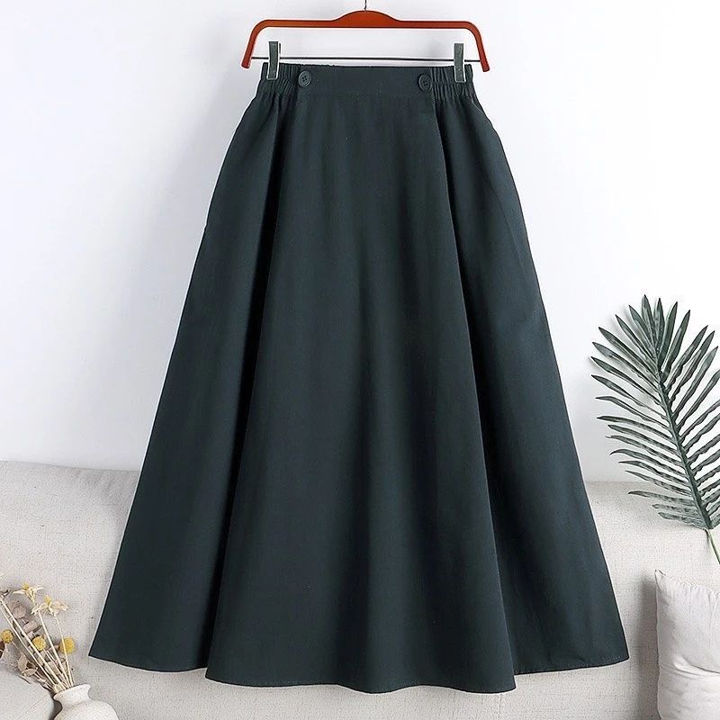 Jual ROK NATHAS BAHAN LINEN ROK PANJANG WANITA ROK WANITA KOREAN STYLE ...