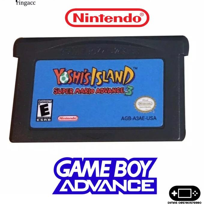 Jual Kaset Nintendo Gameboy Advance GBA SP Micro DS Lite YOSHI ISLAND ...
