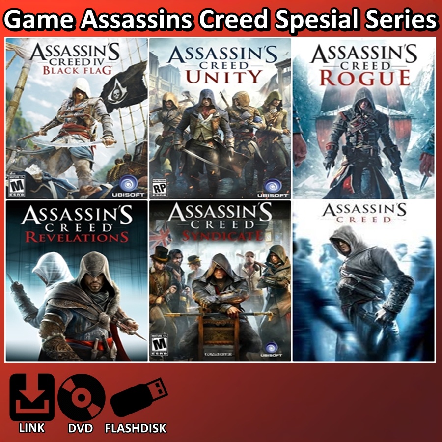 Jual Assassins Creed Spesial Series Full DLC Game untuk PC Laptop | Shopee Indonesia