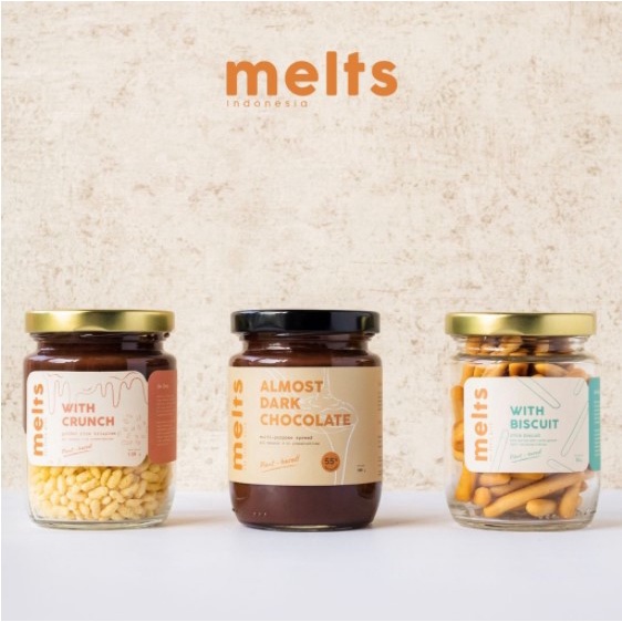 Jual Melts Starter Pack [Selai Coklat, Dairy Free, No Preservative ...