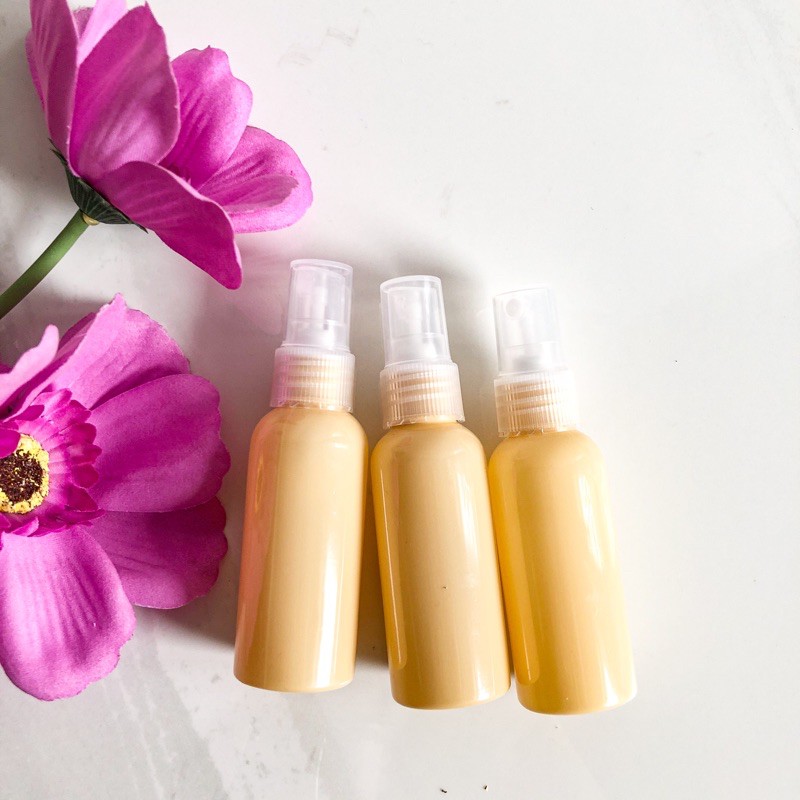 Jual 50ml Botol Spray Warna PASTEL Plastik PET Packaging Body Mist ...