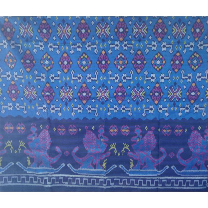 Jual Artha Dharma- Kain Endek Bali-Motif Singa Ambara Raja 3 Dimensi ...