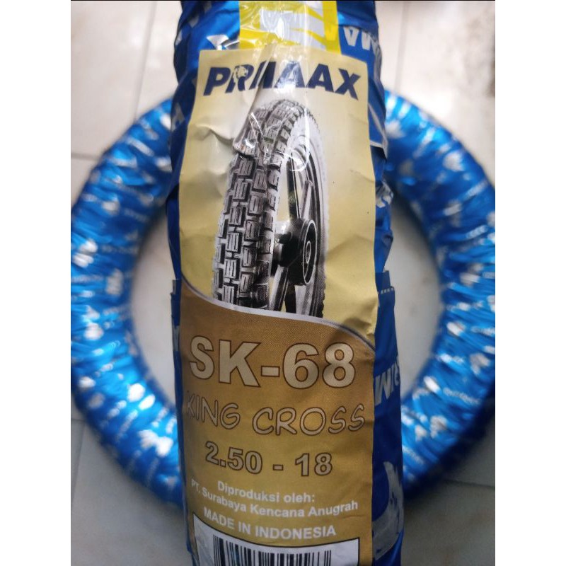 Jual Ban motor trail Primaax 250-18 SK68 primax king cross SK 68 ...