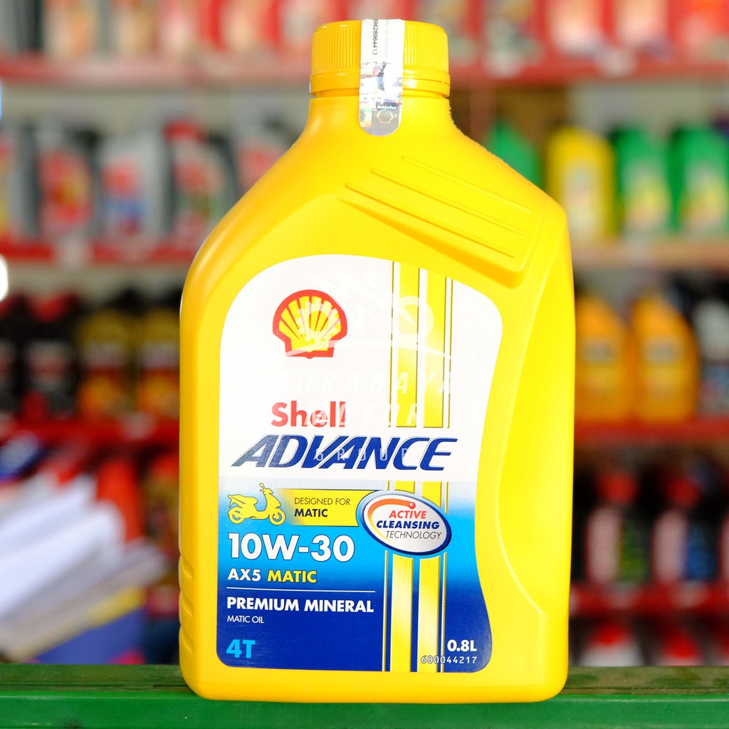 Jual Shell Advance AX5 Matic Sae 10W-30 800ml All Matic | Shopee Indonesia