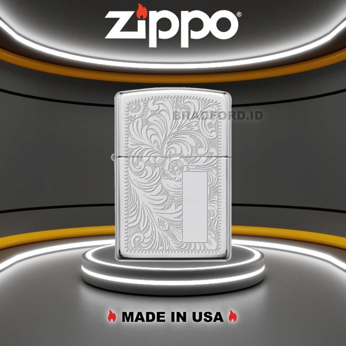 Jual Zippo Venetian 352 Original Made In USA Garansi Resmi | Shopee Indonesia