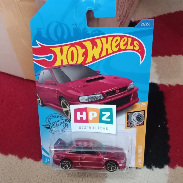 Jual Hotwheels 98 Subaru Impreza 22B STI - Version Merah Maroon ...