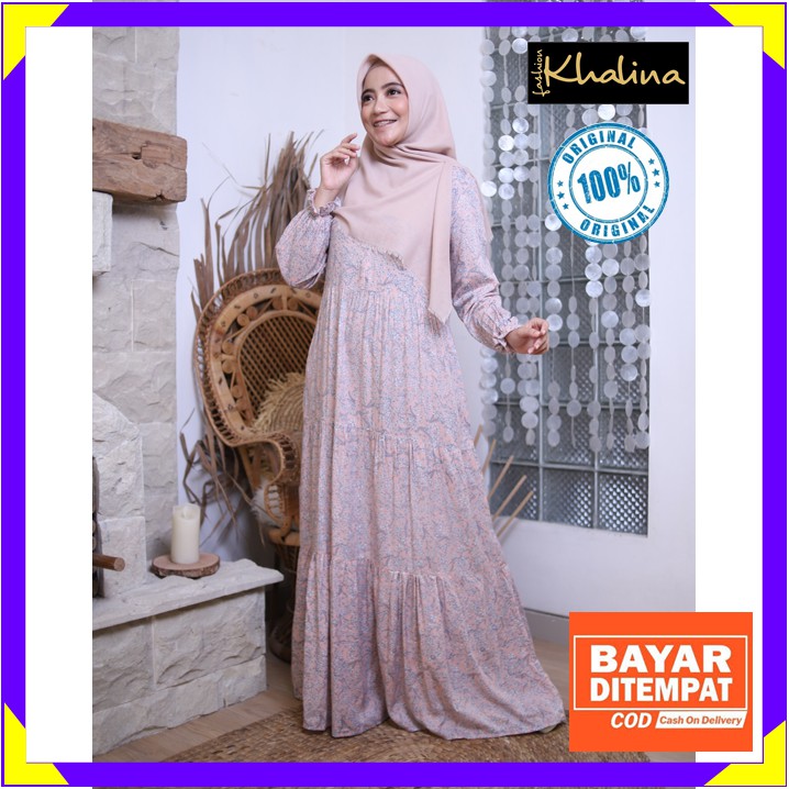 Jual Baju Gamis Home Homey Dress Dres Homedress Homedres Katun Rayon Viscose Premium Motif Bunga ...