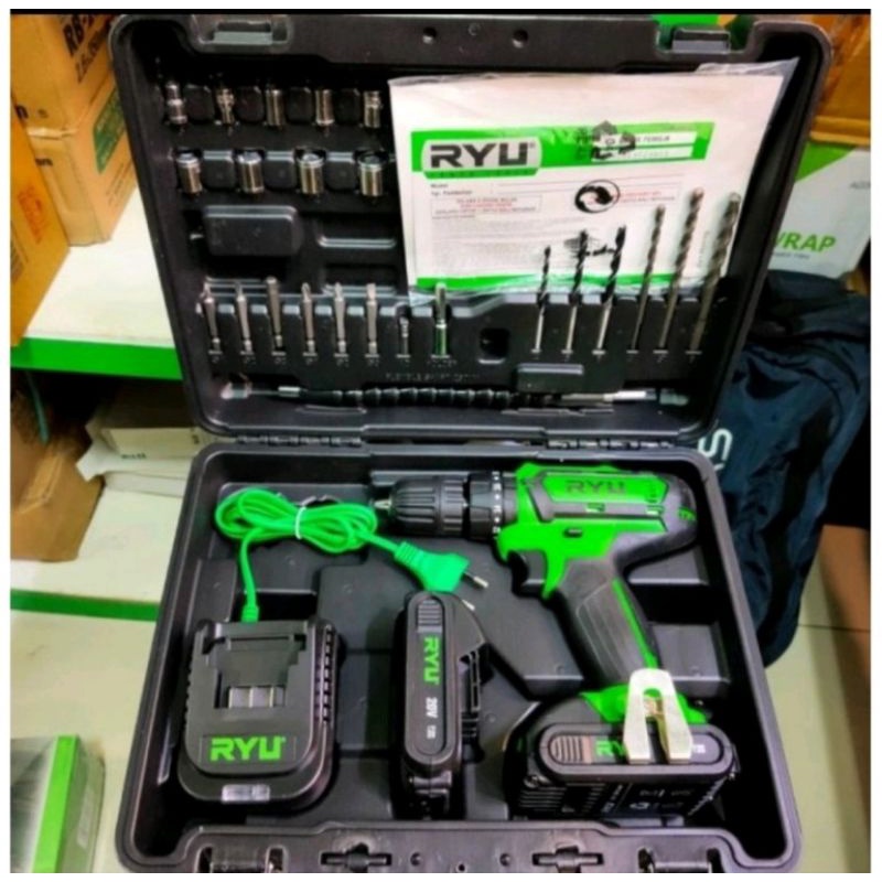 Jual bor cas ryu bor baterai bor cordless RYU RCI 20v | Shopee Indonesia