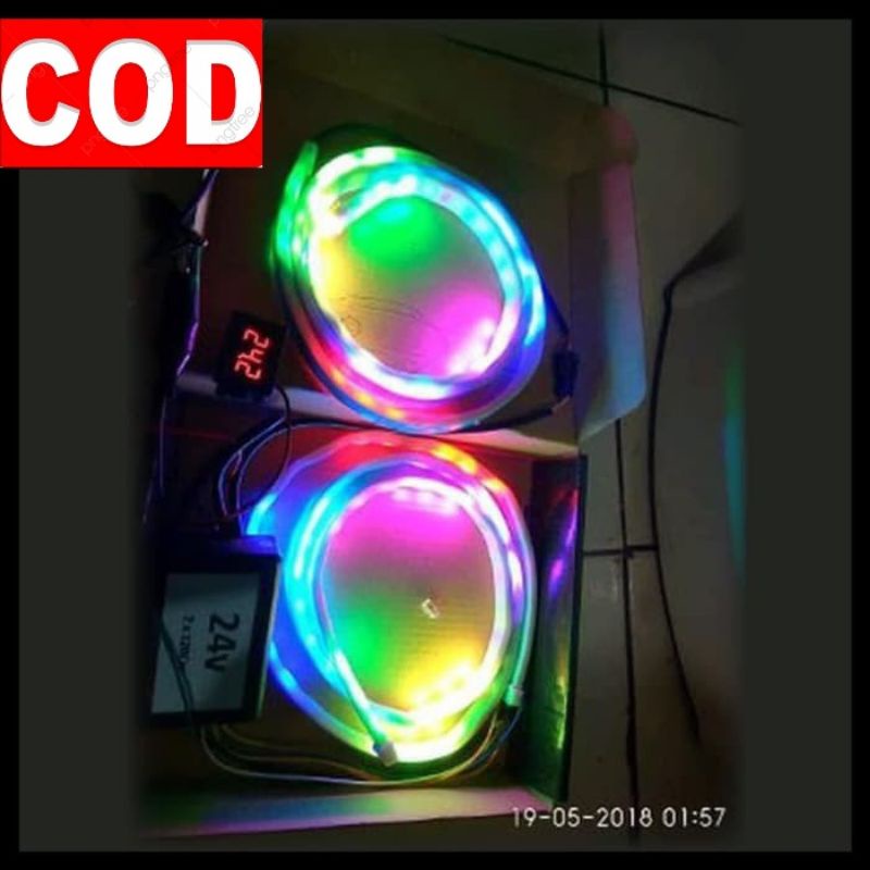 Jual LAMPU REM BUS RGB LAMPU REM TRUK RGB 24 VOLT LED BAGASI RGB 24V ...